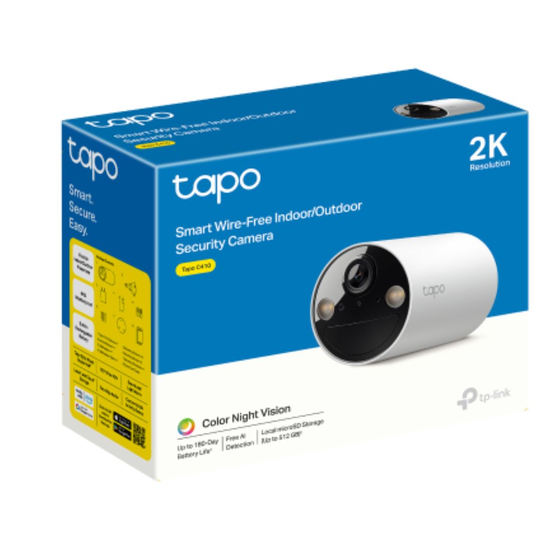 TP-Link TC82 Smart Wire-Free Indoor/Outdoor Security Camera – The Home ...