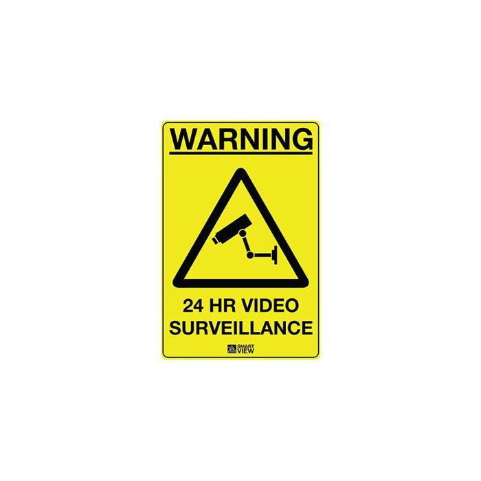 CCTV Warning Sign- Small - Pack of 10 External stick-on type – The Home ...