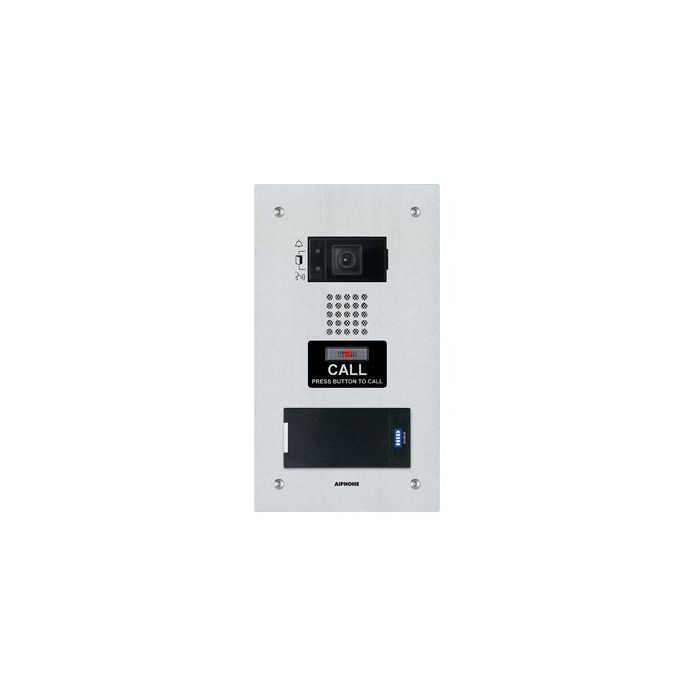 IP FLUSH MOUNT COLOR VIDEO DOOR STATION for iCLASSÂ® Reader (READER IS ...