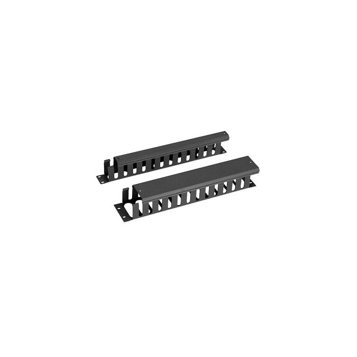 1U Cable Management with cap (for all cabinets) – The Home Automation Store