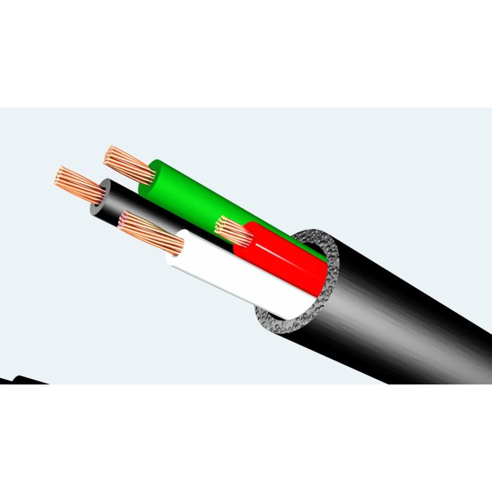 4 Core 16 AWG Cable- Double Insulated Speaker Cable – The Home ...